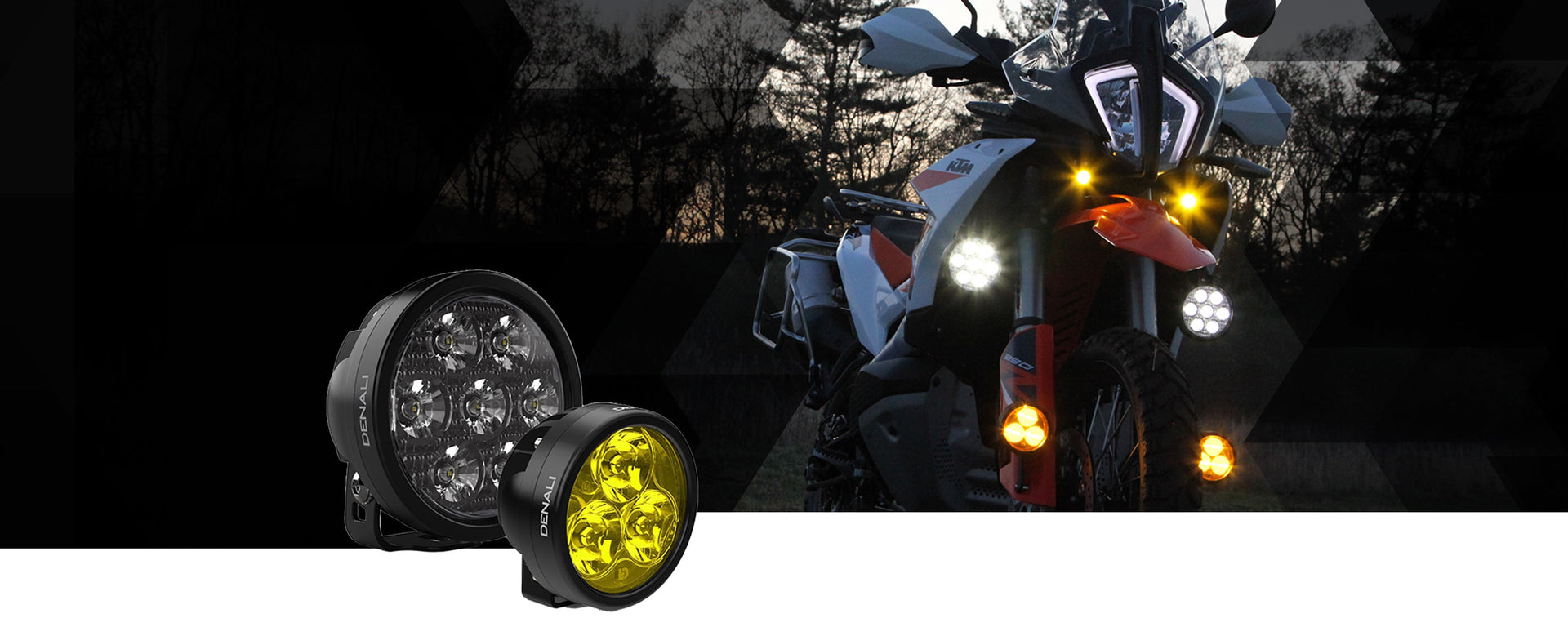 DENALI Electronics Europe - LED headlights and horns for motorcycles