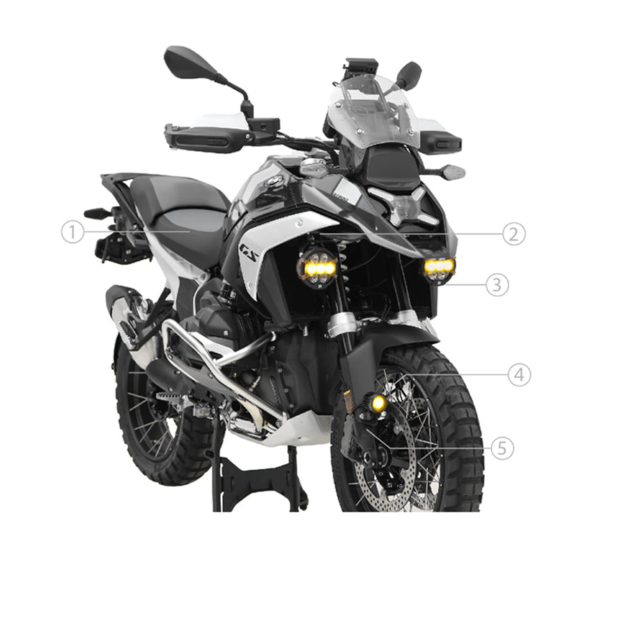 DENALI Electronics Europe - LED headlights and horns for motorcycles